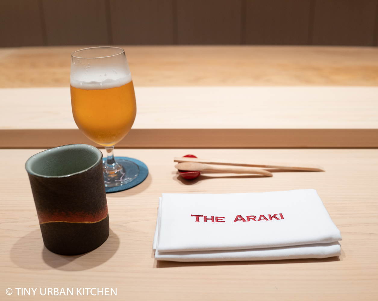 The Araki Hong Kong - Tiny Urban Kitchen