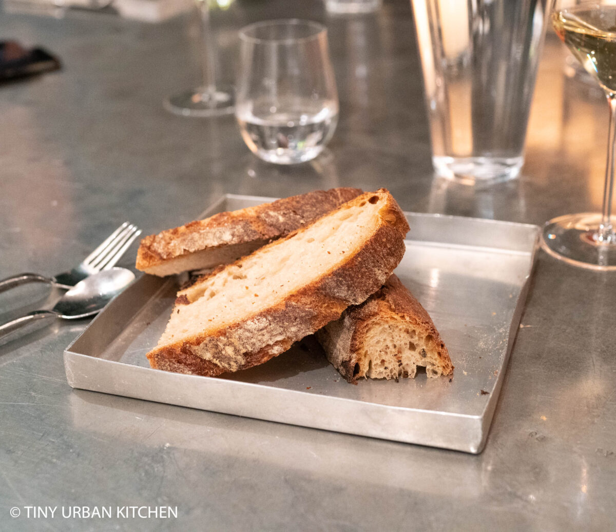 Restaurant Table Bruno Verjus Paris - Tiny Urban Kitchen