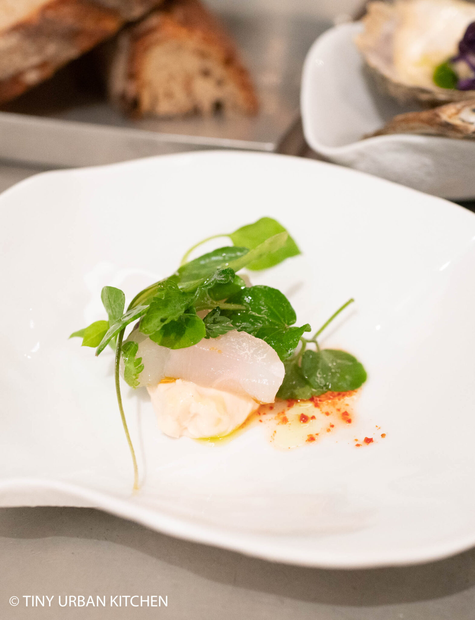 Restaurant Table Bruno Verjus Paris - Tiny Urban Kitchen