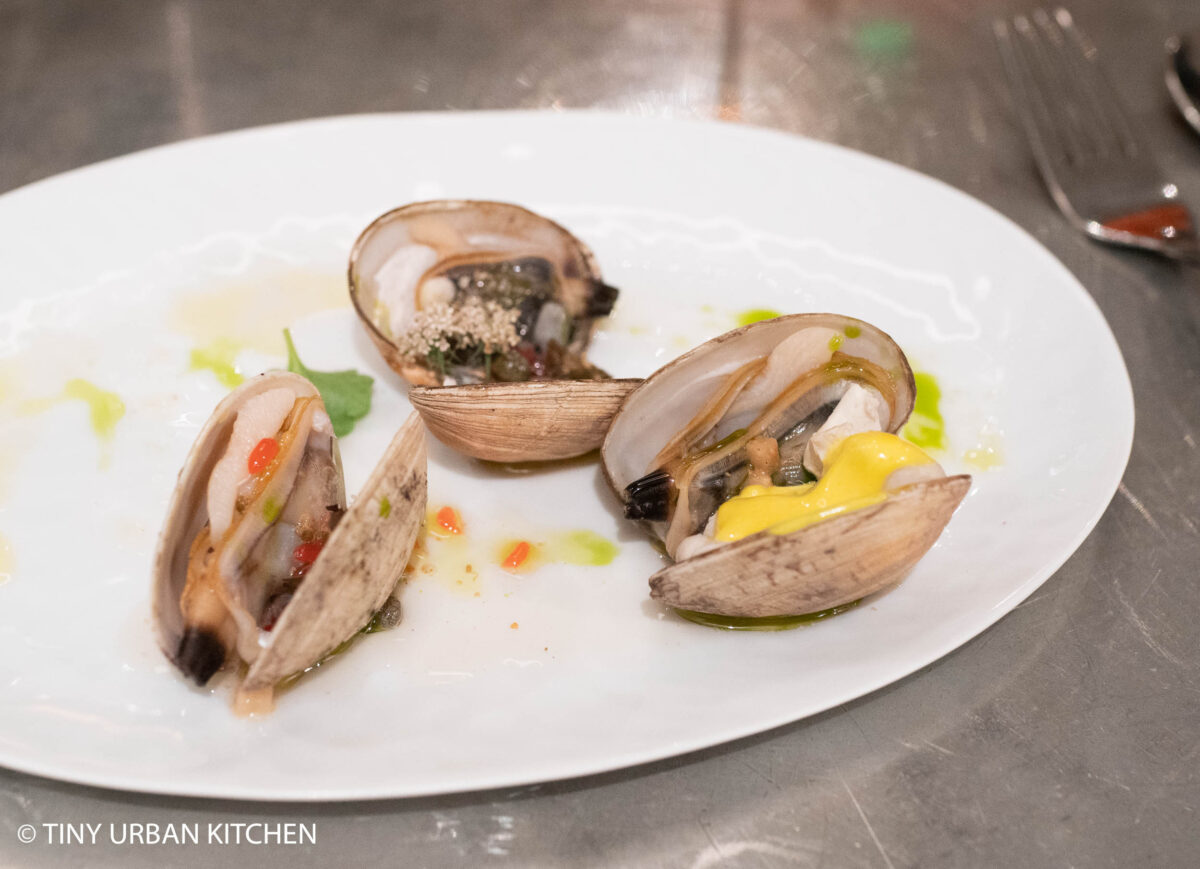 Restaurant Table Bruno Verjus Paris - Tiny Urban Kitchen