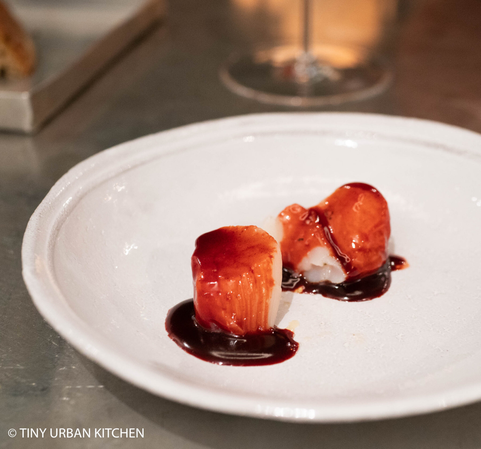 Restaurant Table Bruno Verjus Paris - Tiny Urban Kitchen