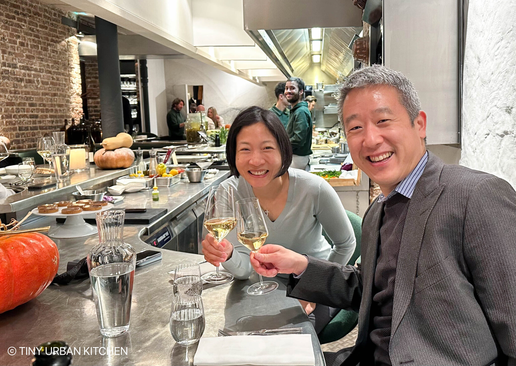 Restaurant Table Bruno Verjus Paris - Tiny Urban Kitchen