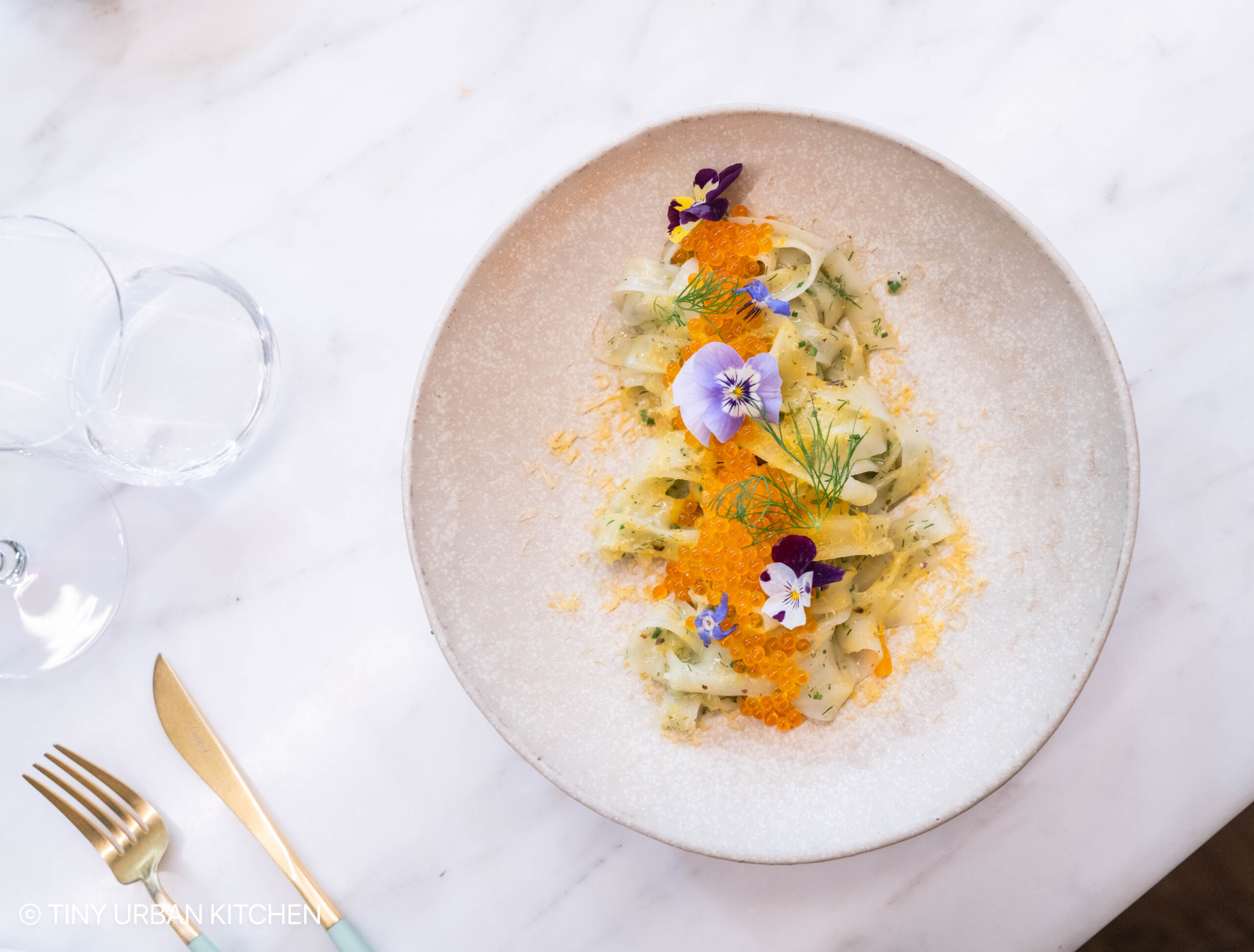 Golden Poppy Paris by Dominique Crenn - Tiny Urban Kitchen