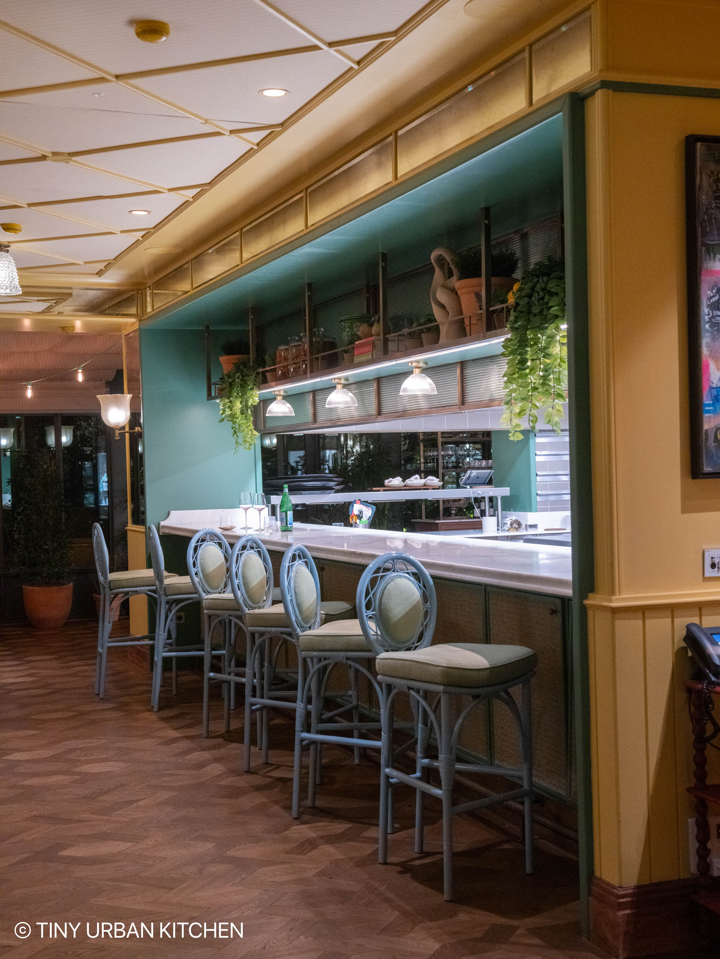 Golden Poppy Paris by Dominique Crenn - Tiny Urban Kitchen