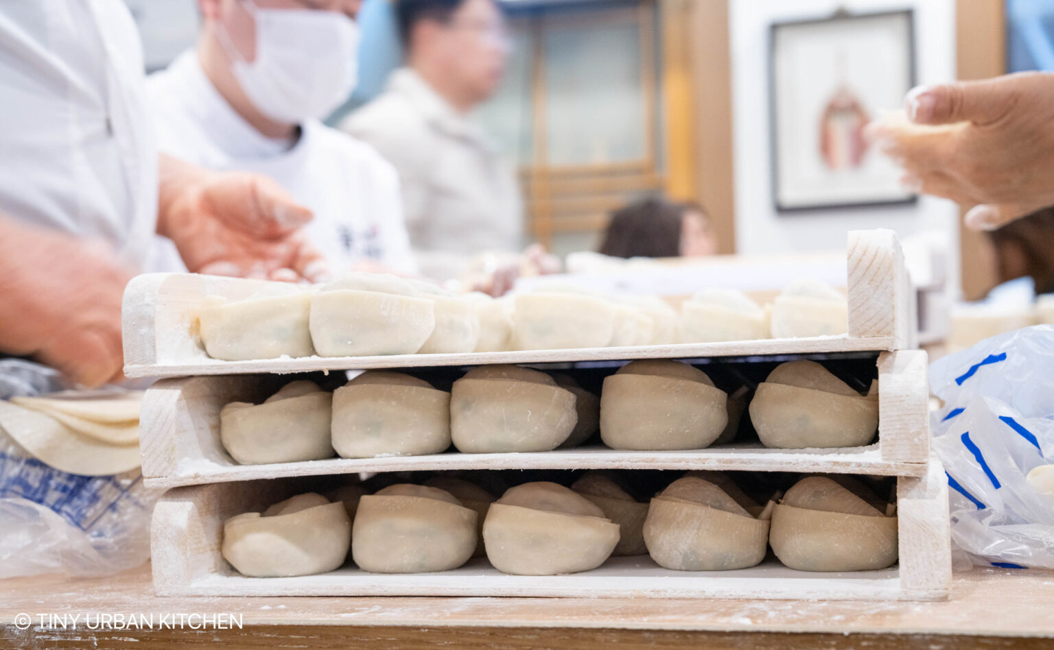 Noodles and Dumplings at Hwangsaengga Kalguksu Seoul Korea - Tiny Urban ...