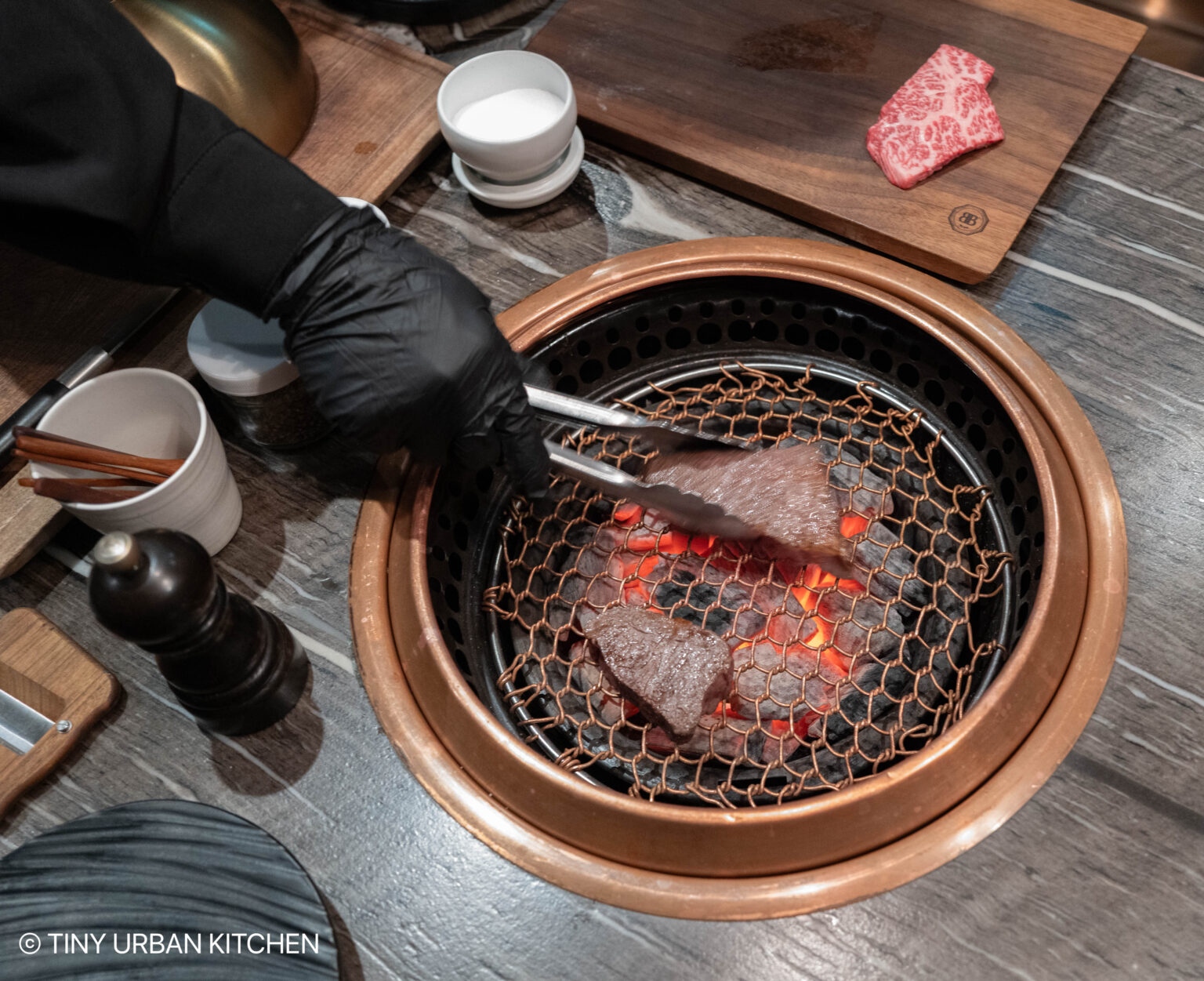 Born and Bred Seoul Korea (Hanwoo beef) - Tiny Urban Kitchen